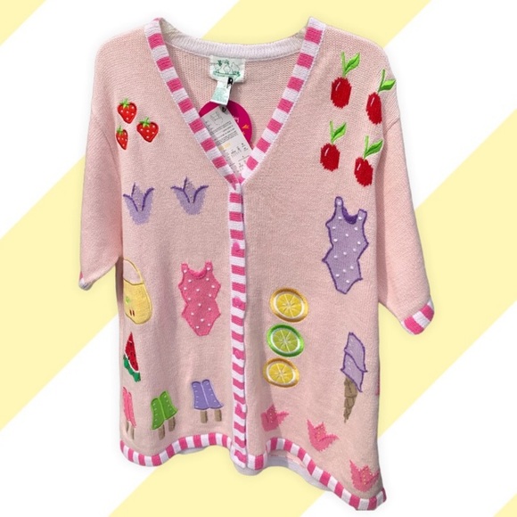 The Quacker Factory | Sweaters | New Quacker Factory Short Sleeve ...